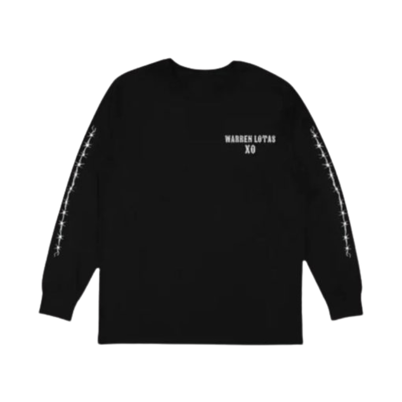 The Weeknd x Warren Lotas XO LS Black T shirt - The Weeknd Merch